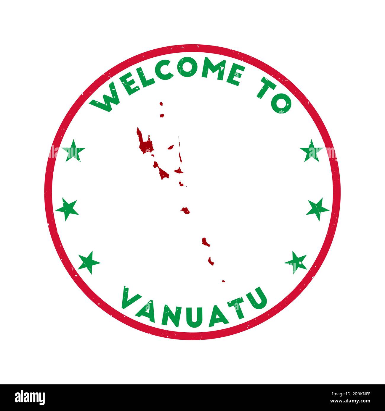 Vanuatu postage stamp Stock Vector Images - Alamy