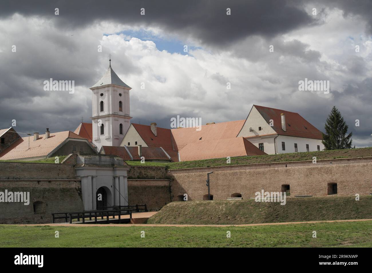 Osječka Tvrđa, the old baroque city- fortress of Osijek from the 18th ...