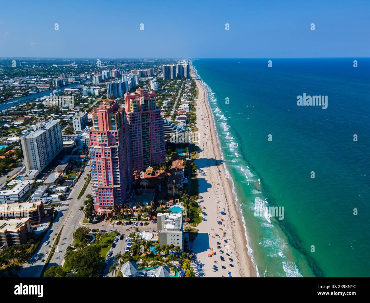 Beautiful aerial footage of the Miami - Orlando - Fort Lauderdale ...