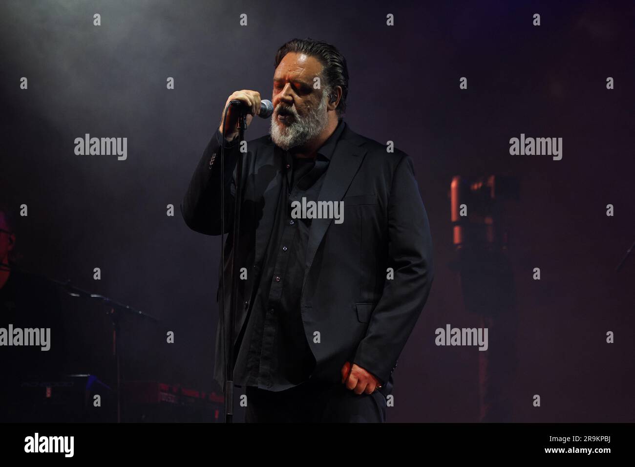 Bologna, Italy. 27th June, 2023. New Zealand actor Russell Crowe in ...