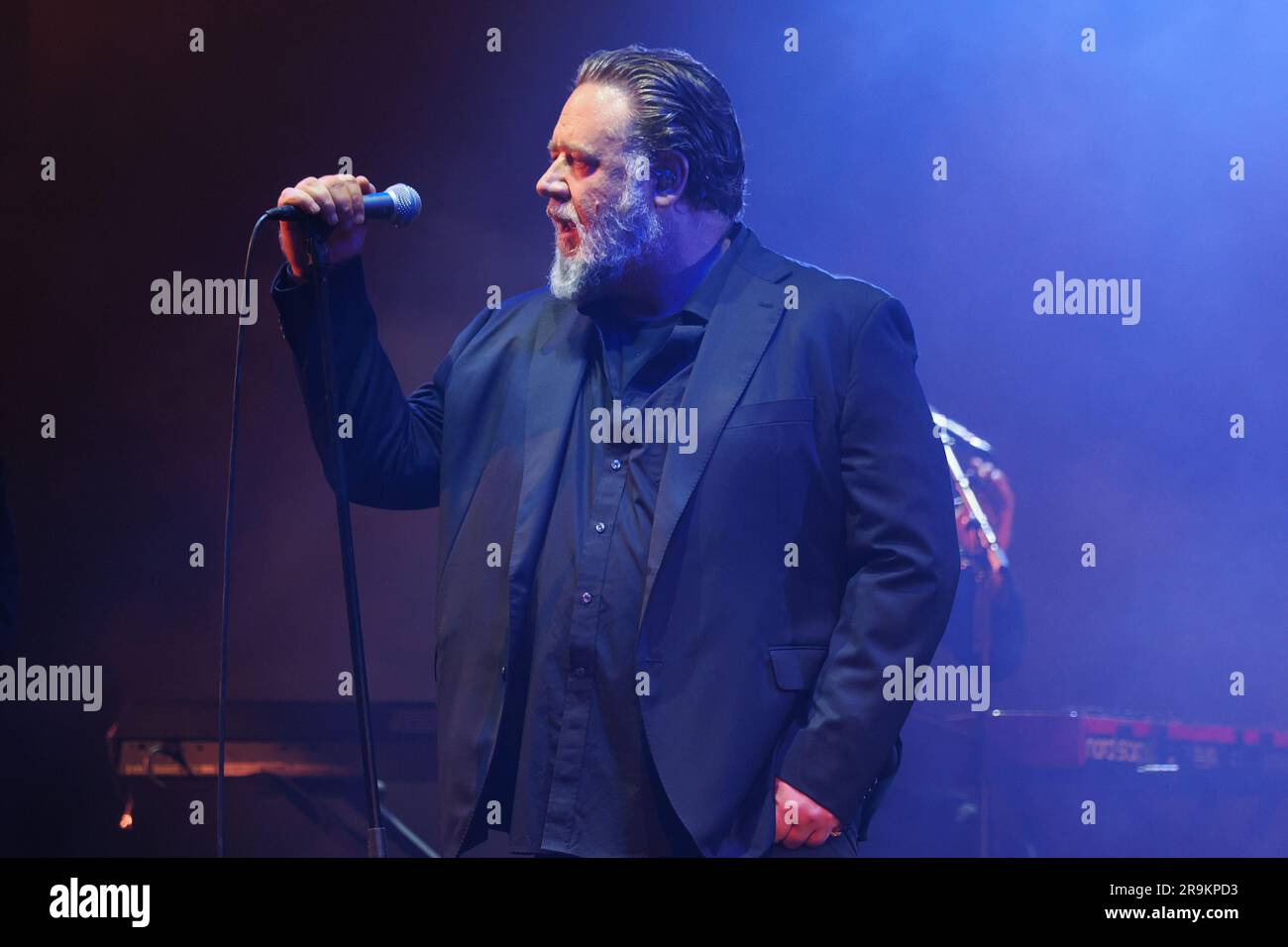 Bologna, Italy. 27th June, 2023. New Zealand actor Russell Crowe in ...
