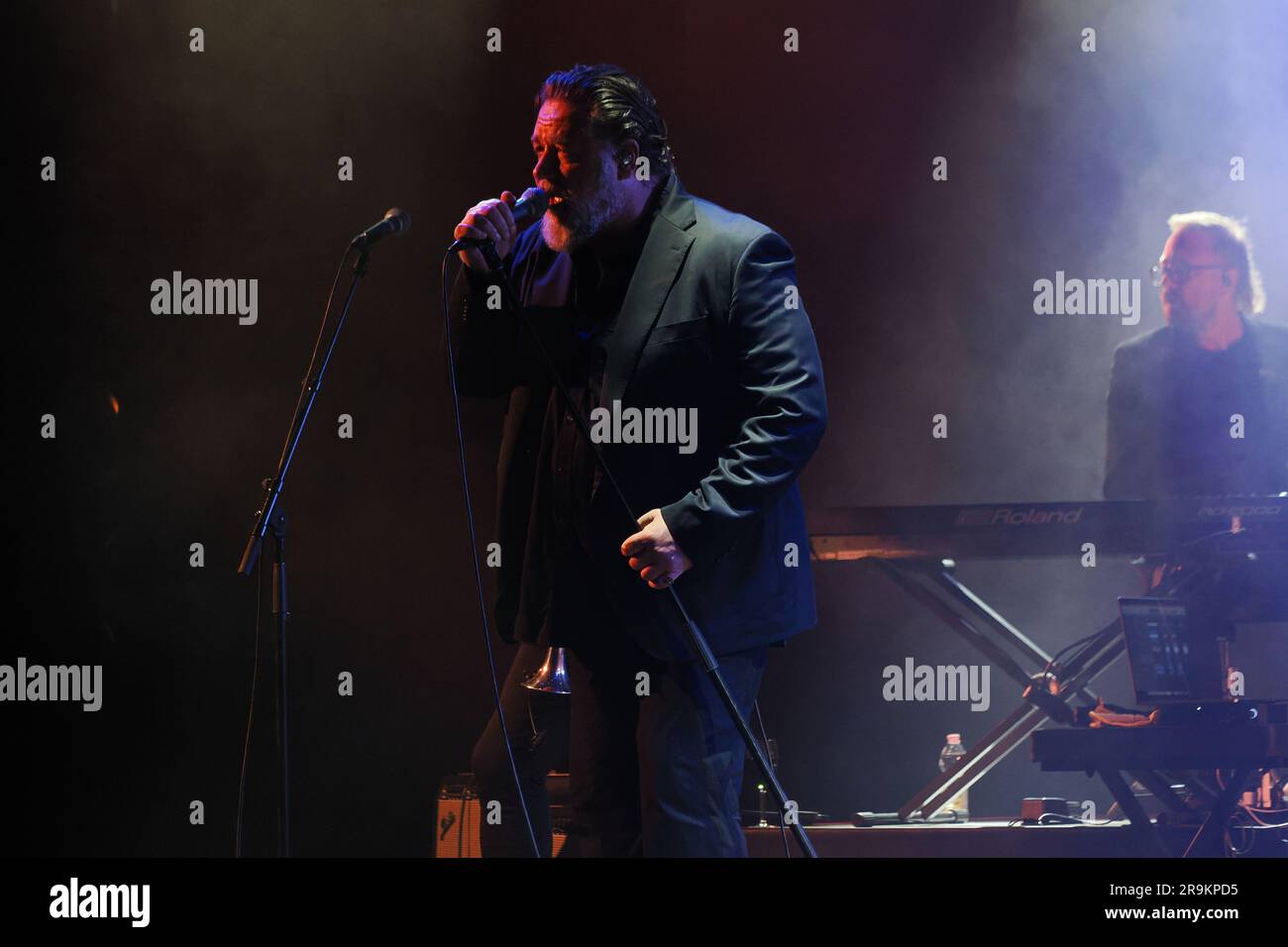 Bologna, Italy. 27th June, 2023. New Zealand actor Russell Crowe in ...