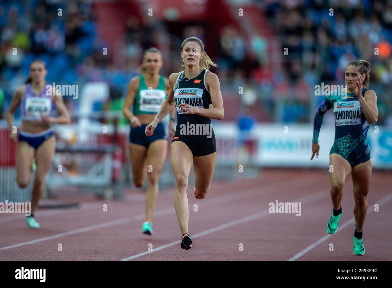 Ostrava, Czech Republic. 27th June, 2023. Athletes Natalia Kaczmarek ...