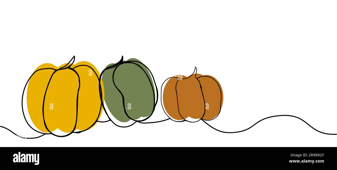 Funny pumpkins different colors Cut Out Stock Images & Pictures - Alamy