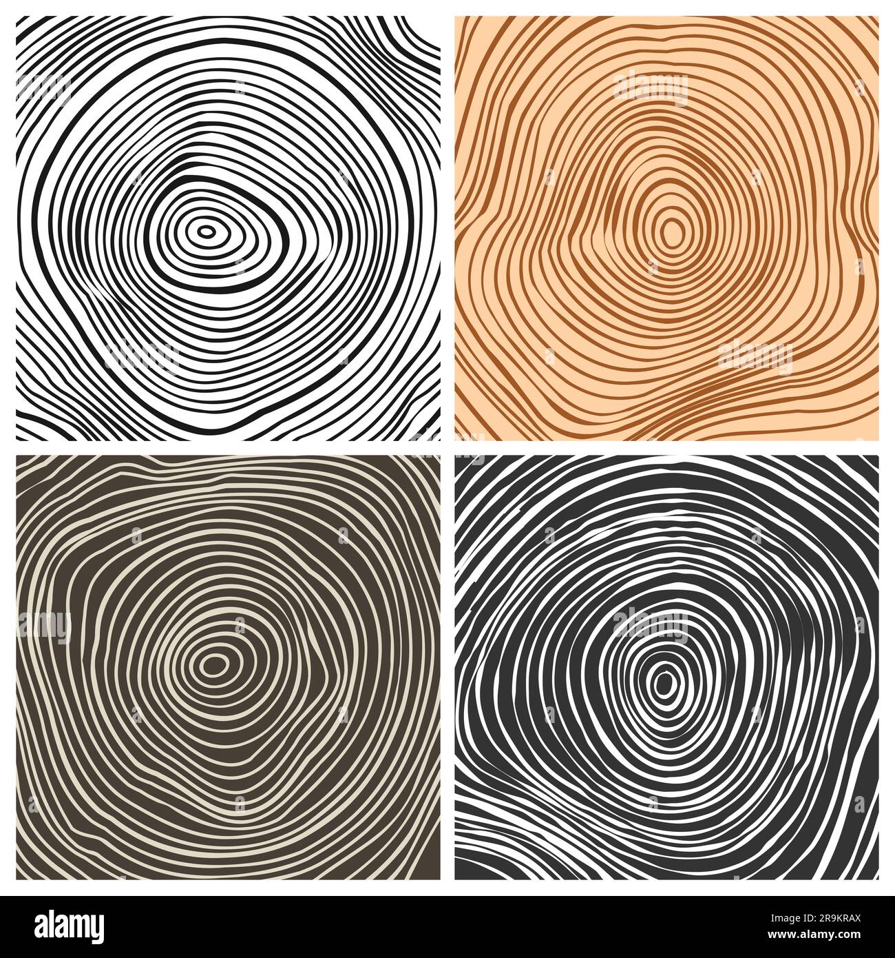 Tree trunk cut textures, pine or oak slice. Sawn timber, wood. Brown ...