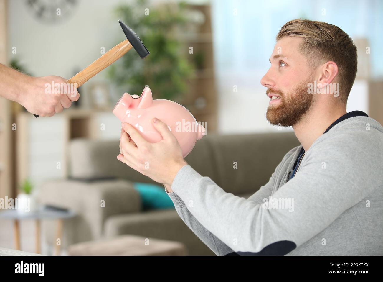 Smashing girl hi-res stock photography and images - Alamy