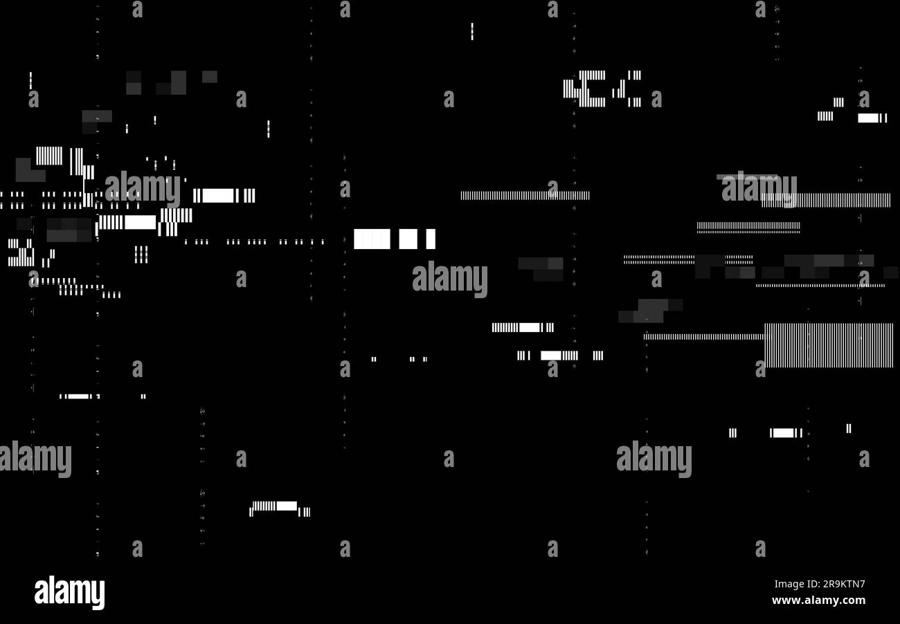 Glitch digital video. Futuristic distortion effect. Video problem with ...