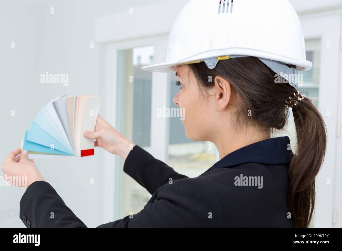 creative interior designer at work Stock Photo - Alamy