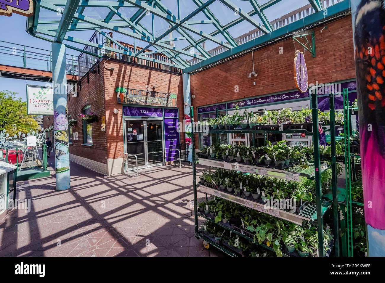 Greek town danforth hi-res stock photography and images - Alamy