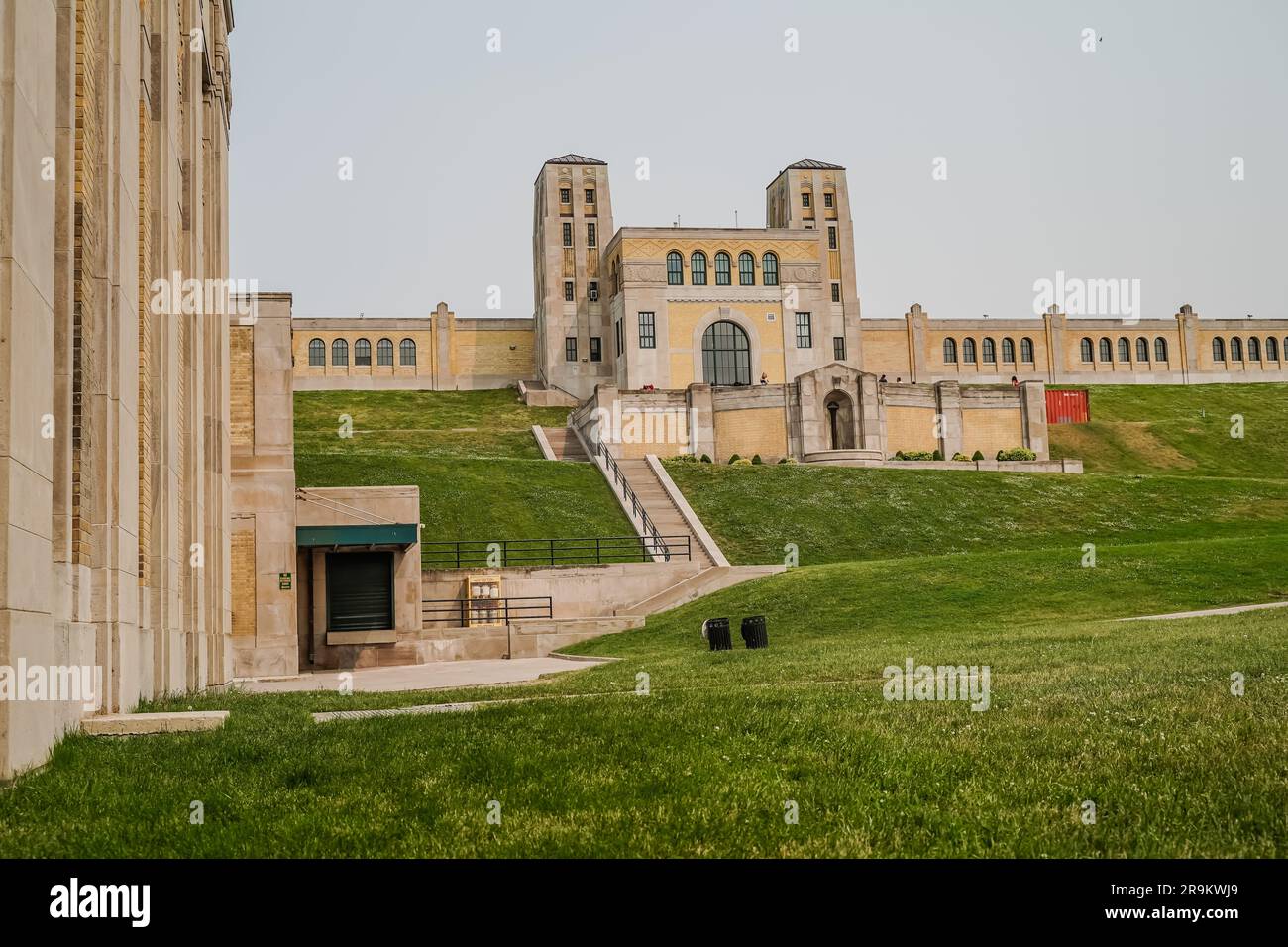 The R. C. Harris Water Treatment Plant in Toronto, Ontario, Canada, is ...