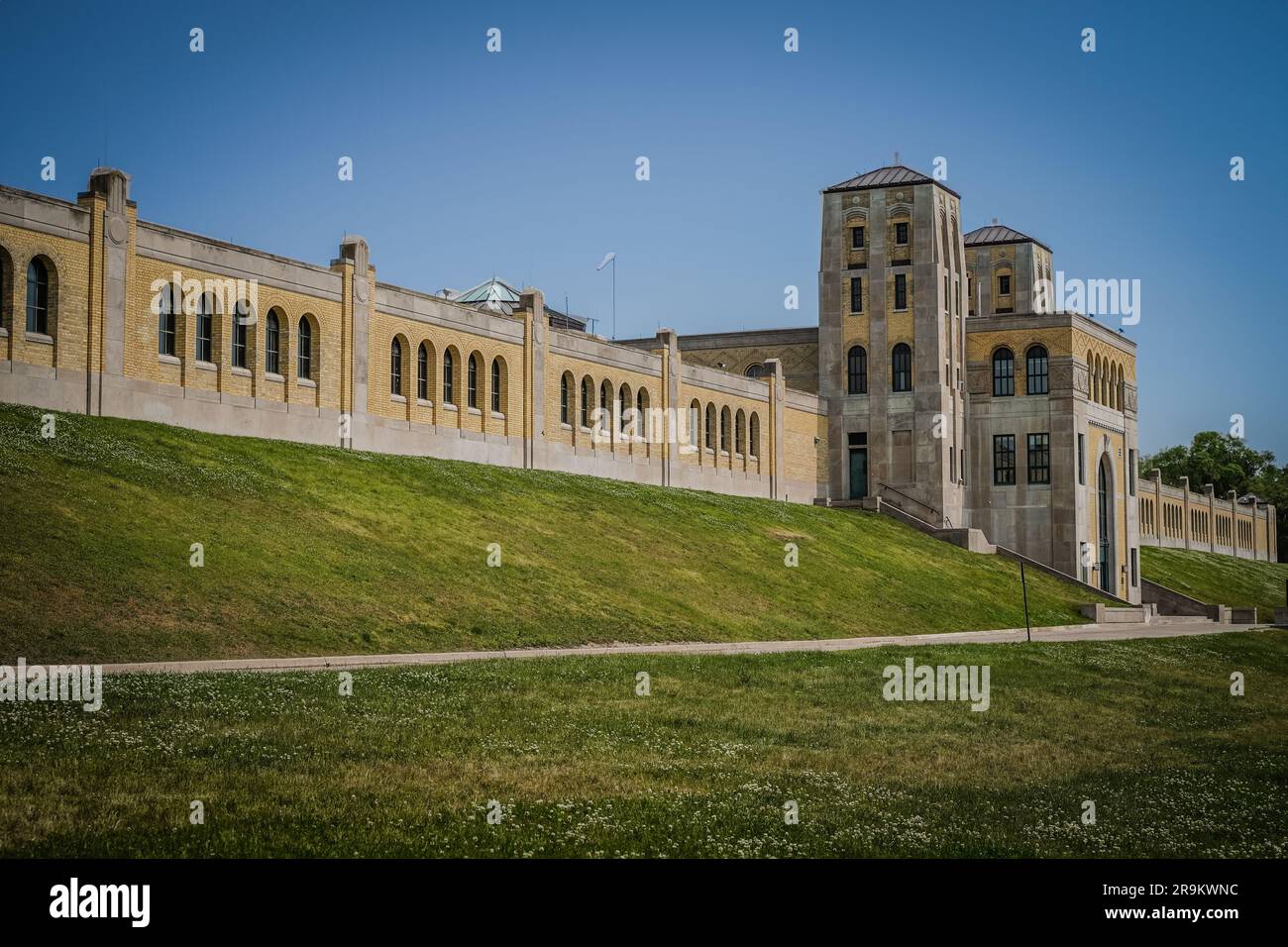 The R. C. Harris Water Treatment Plant in Toronto, Ontario, Canada, is ...