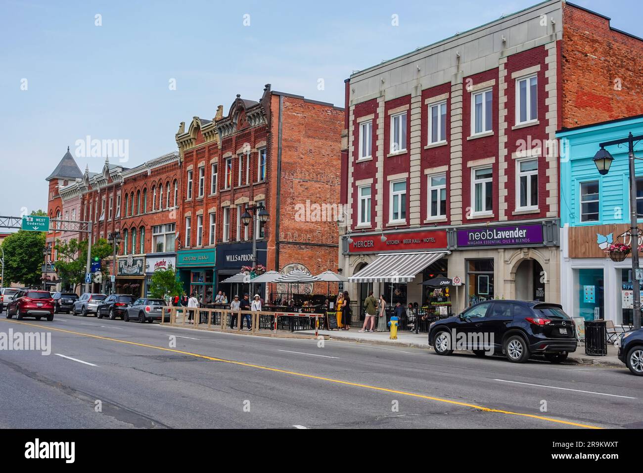 Town of Stratford, Ontario, Canada, known for Victorian buildings and ...