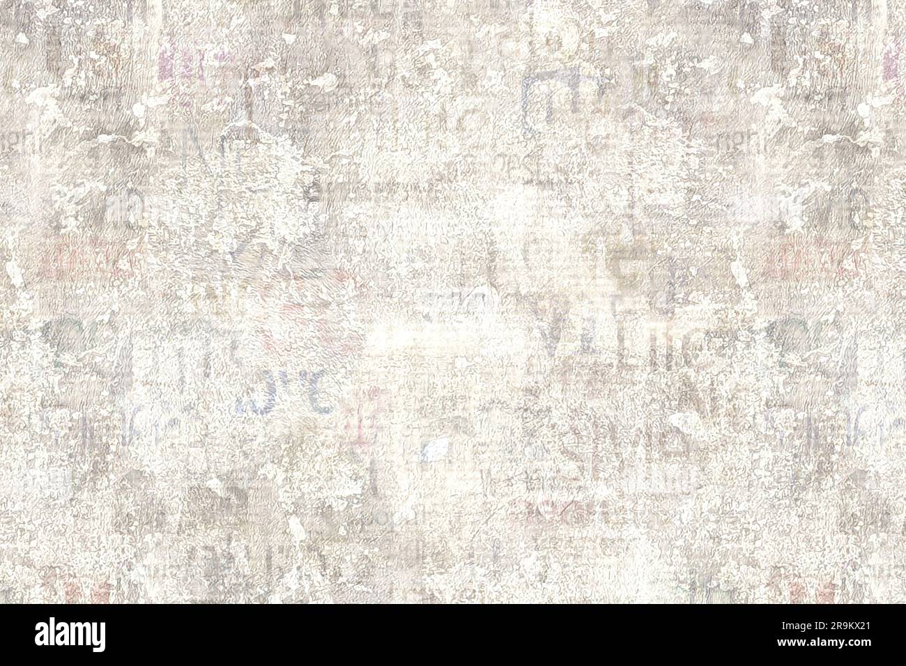 Newspaper paper grunge aged newsprint pattern background. Vintage old ...