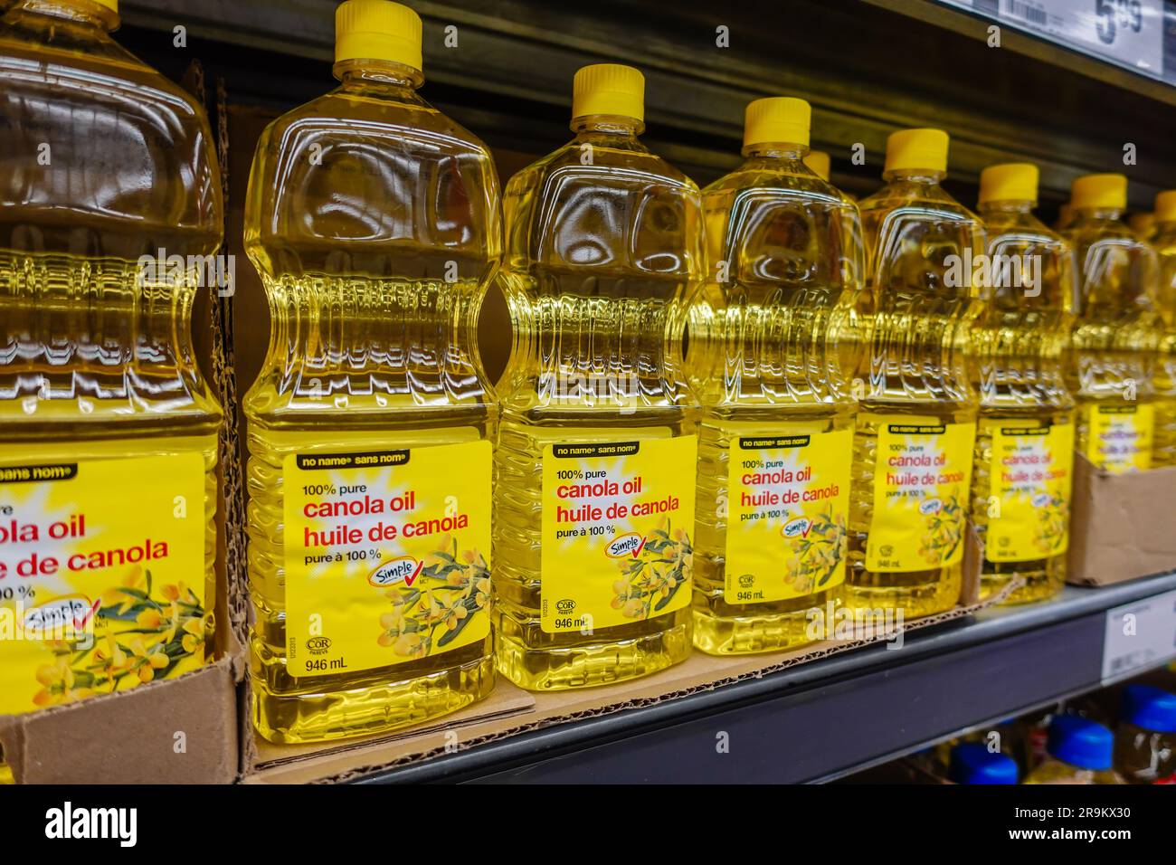 Canola oil hi-res stock photography and images - Alamy
