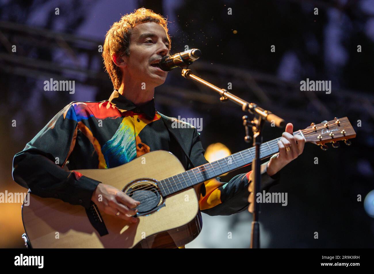 Bissuola Park - Mestre, Mestre - Venezia, Italy, June 27, 2023, Diodato ...