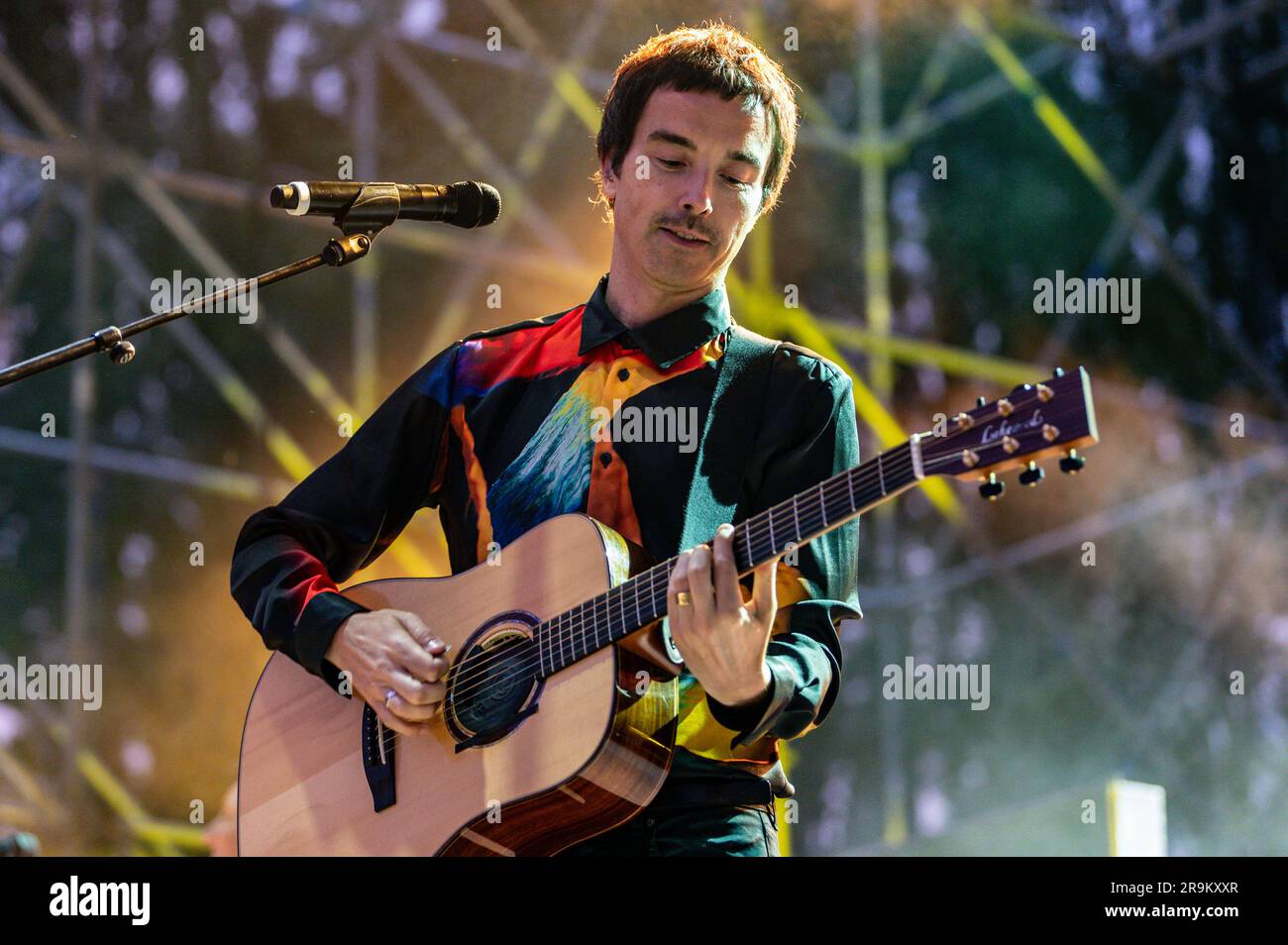 Bissuola Park - Mestre, Mestre - Venezia, Italy, June 27, 2023, Diodato ...