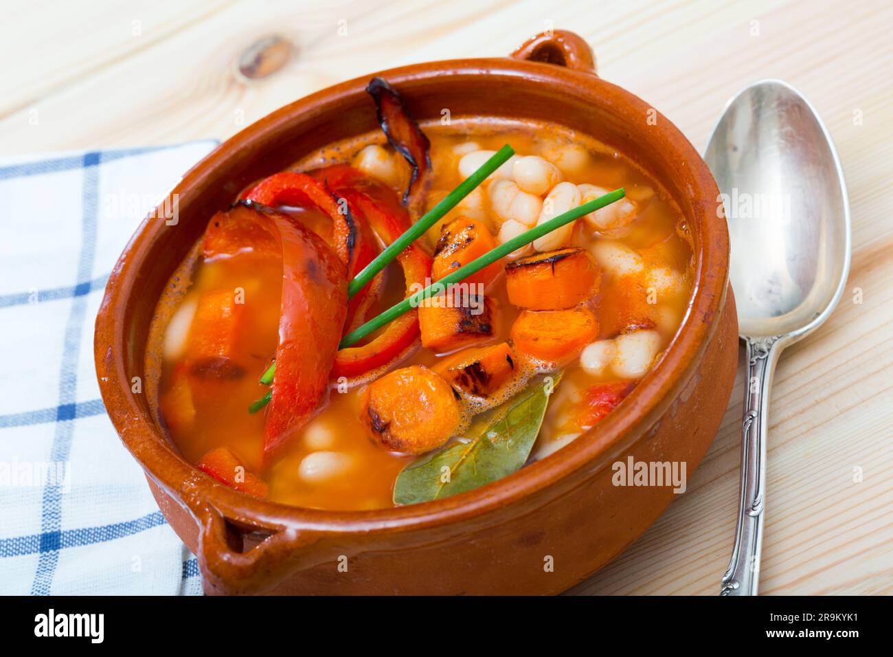 Bulgarian Bob chorba Stock Photo - Alamy