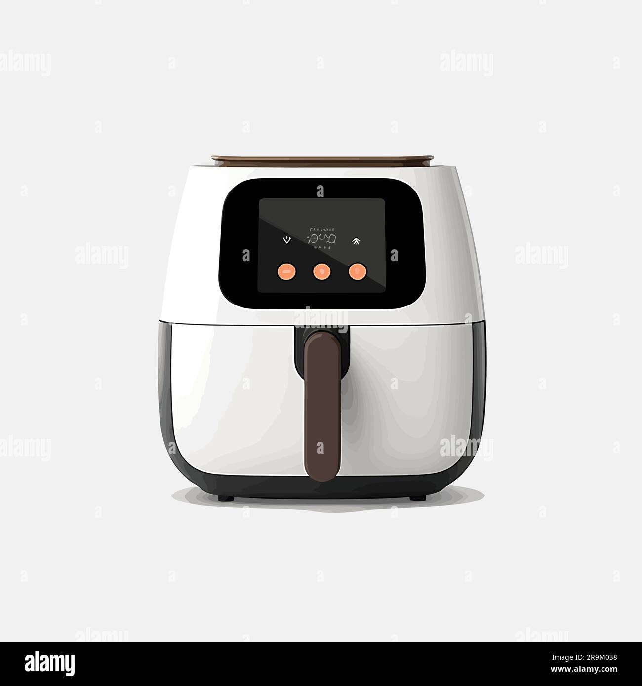 Air fryer illustration Stock Vector Images - Alamy