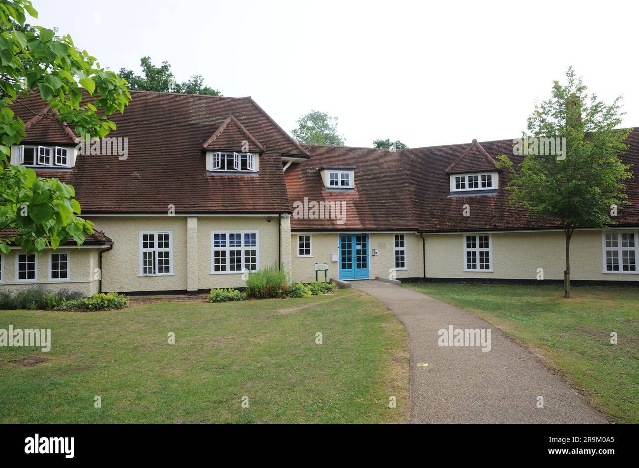 Mrs Howard Memorial Hall, Letchworth Garden City, Hertfordshire Stock ...
