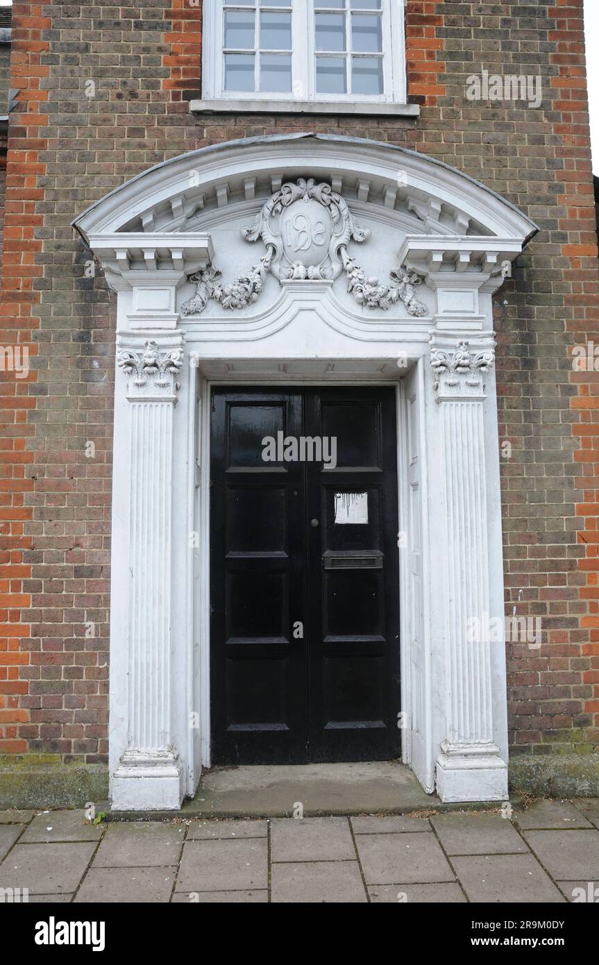 Barclays Bank building, Letchworth Garden City, Hertfordshire Stock ...