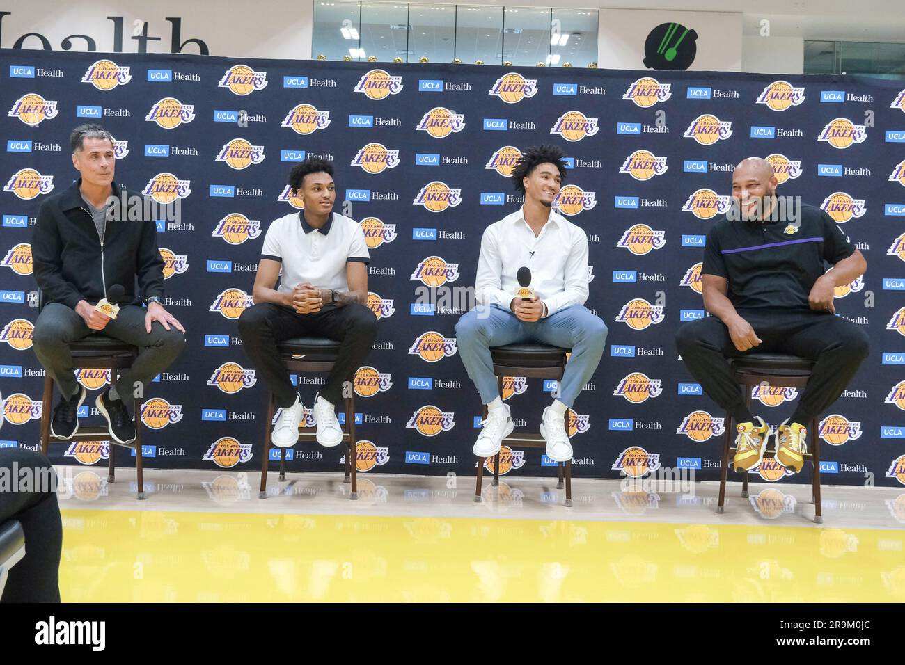 Los Angeles, California, USA. 27th June, 2023. Los Angeles Lakers new ...