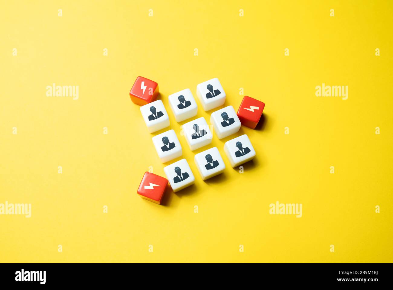 Stress and exhaustion of team members from hard work. Risk management ...