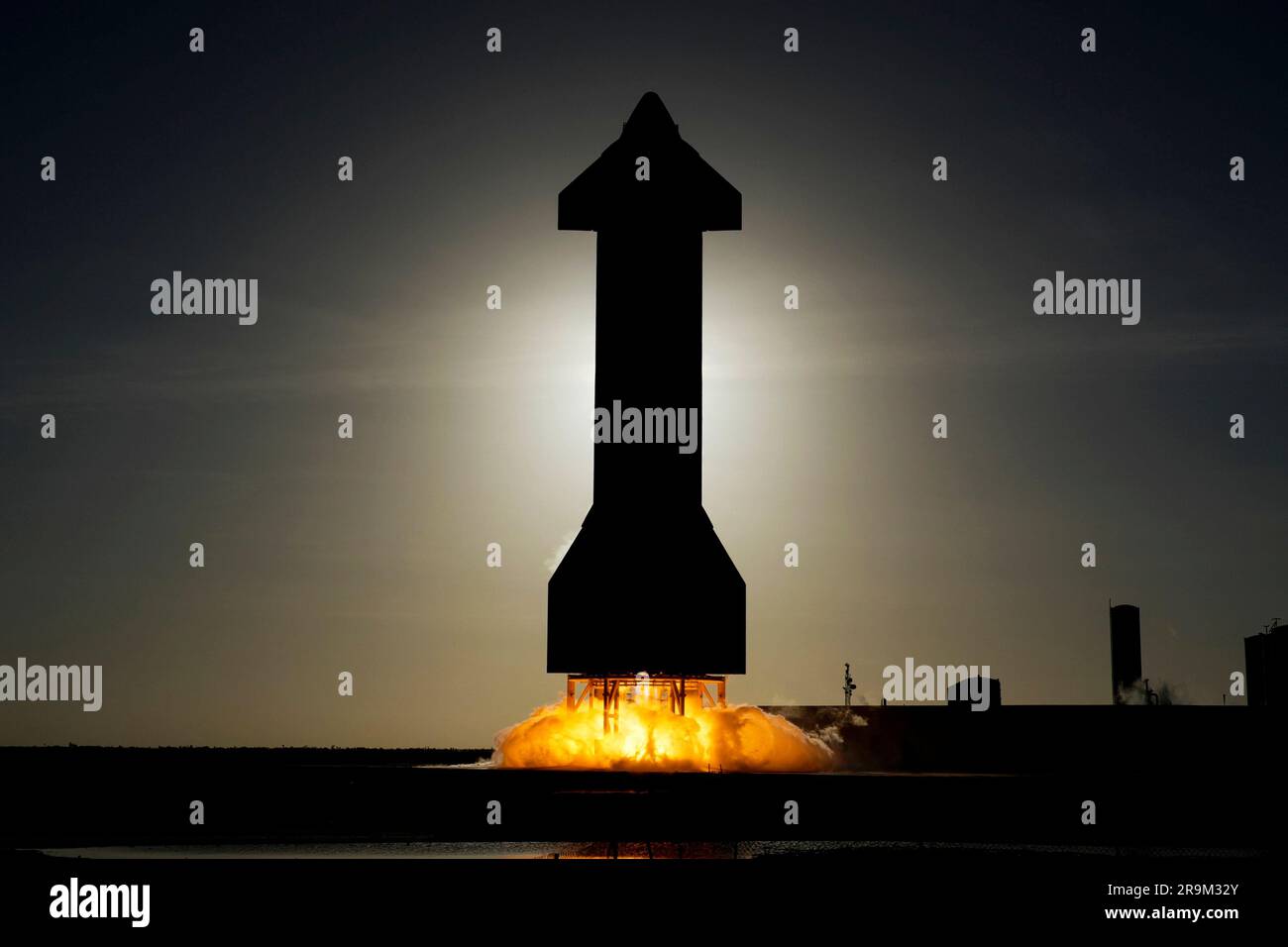 Boca Chica, United States. 27th June, 2023. SpaceX's Starship 25 ...