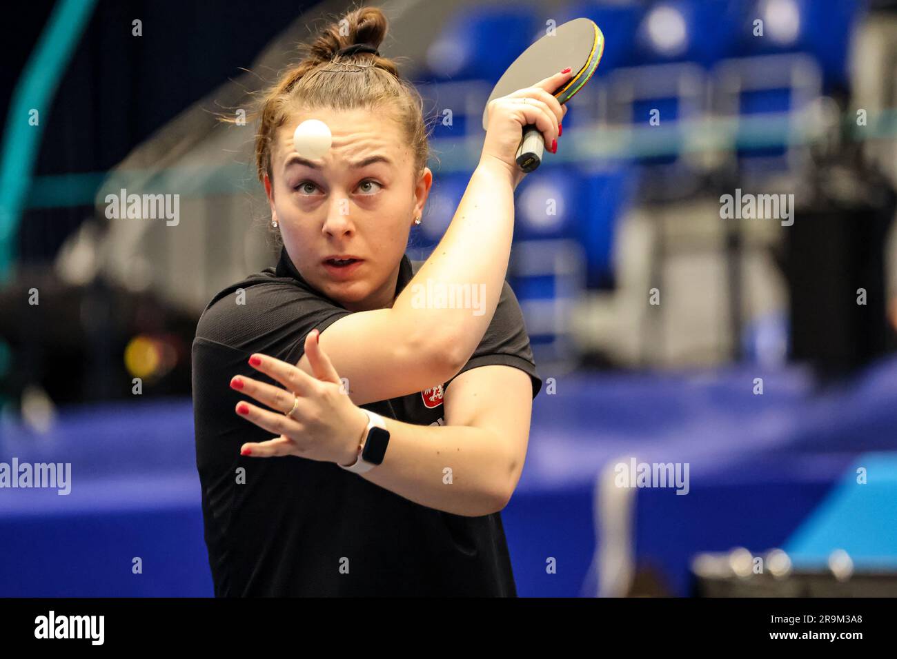 Krakow, Poland. 27th June, 2023. BAJOR Natalia of Poland fights SAMARA ...