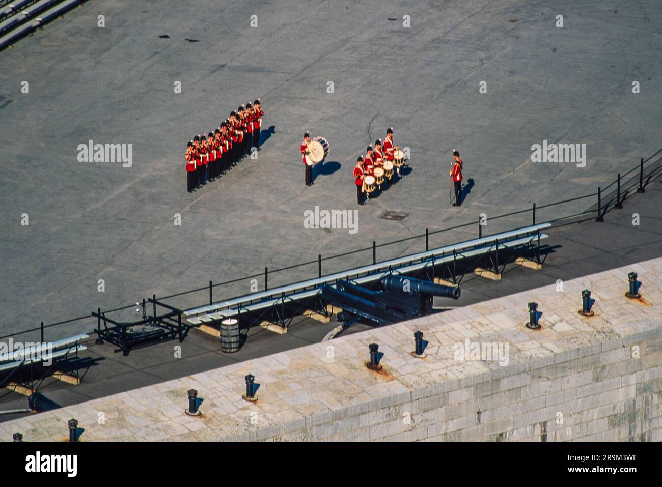 Aerial image of Old Fort Henry, Kingston, Ontario, Canada Stock Photo ...