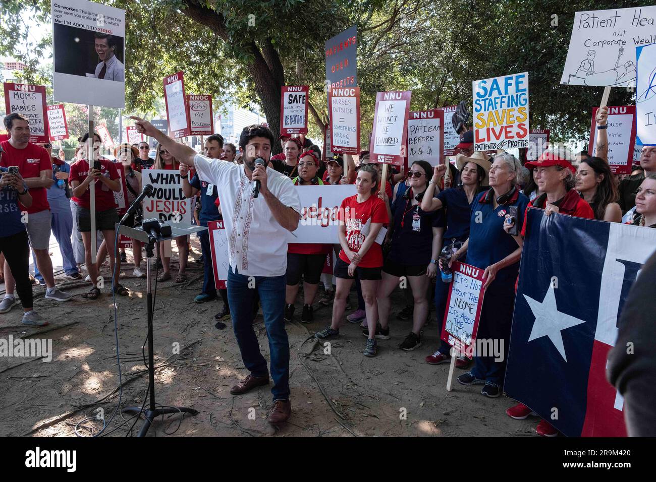 Patient Ratios. 27th June, 2023. Greg Casar Congressman attends the ...
