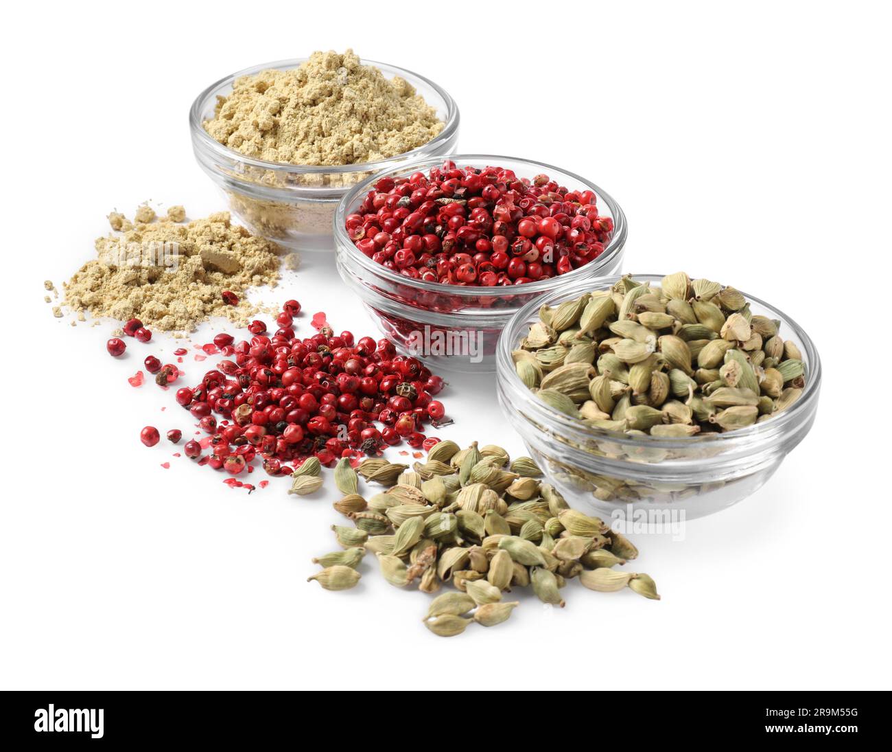 Ginger root and powder hi-res stock photography and images - Alamy