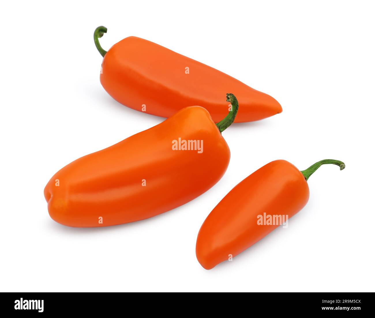 Fresh orange habanero chile pepper hi-res stock photography and images ...