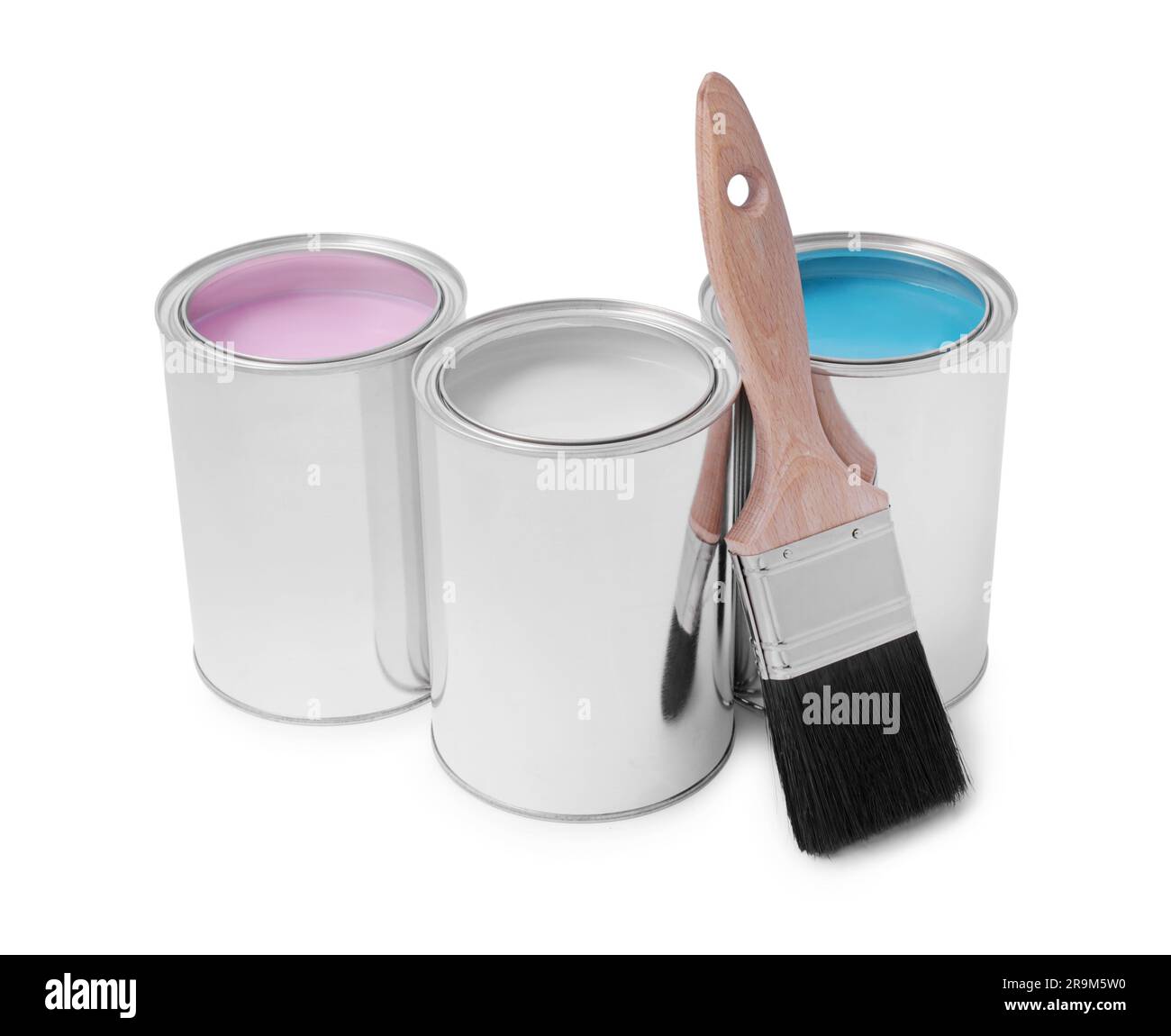 Gray background different ink Cut Out Stock Images & Pictures - Alamy