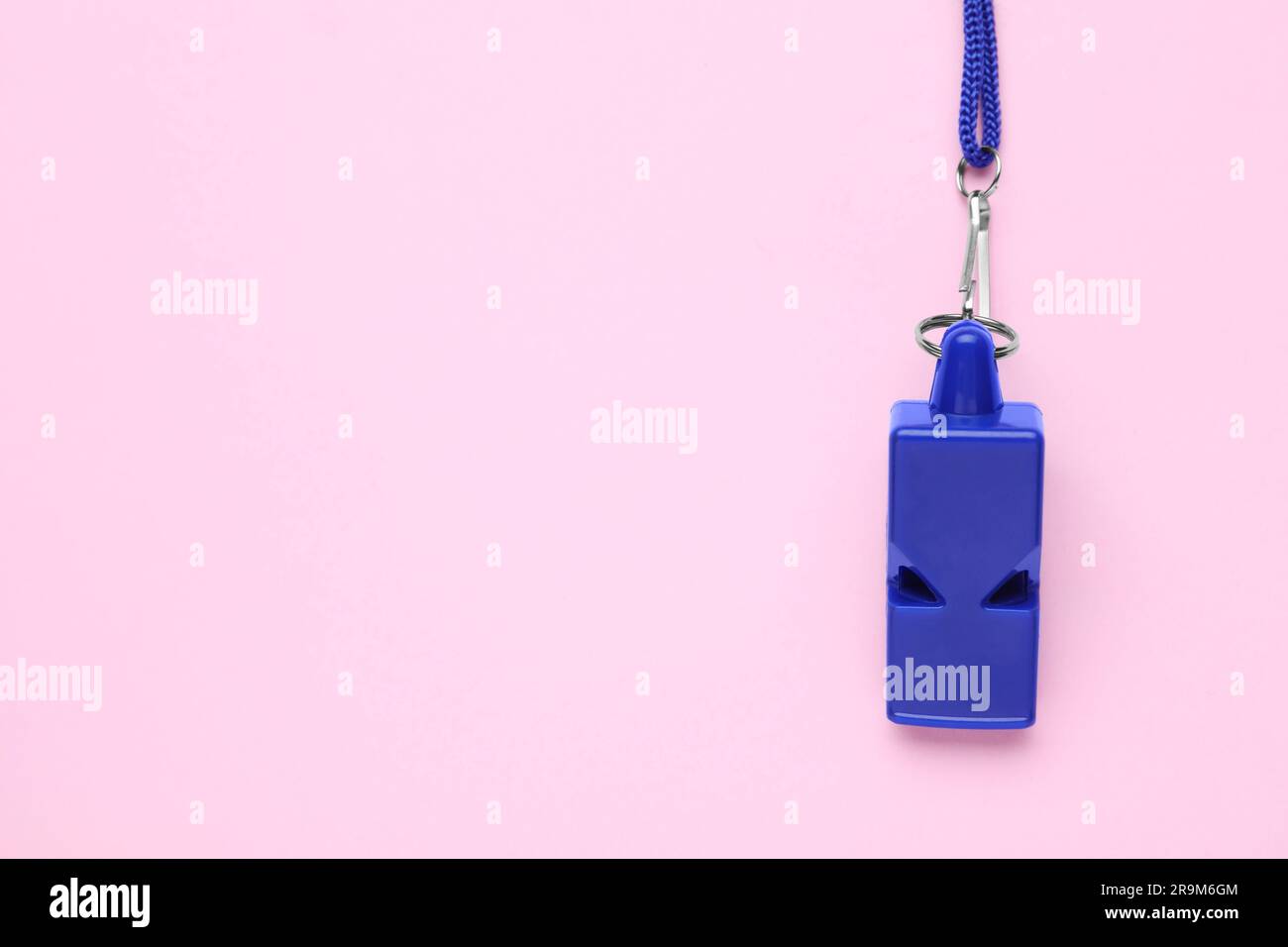 Whistle hanging on background hi-res stock photography and images - Alamy