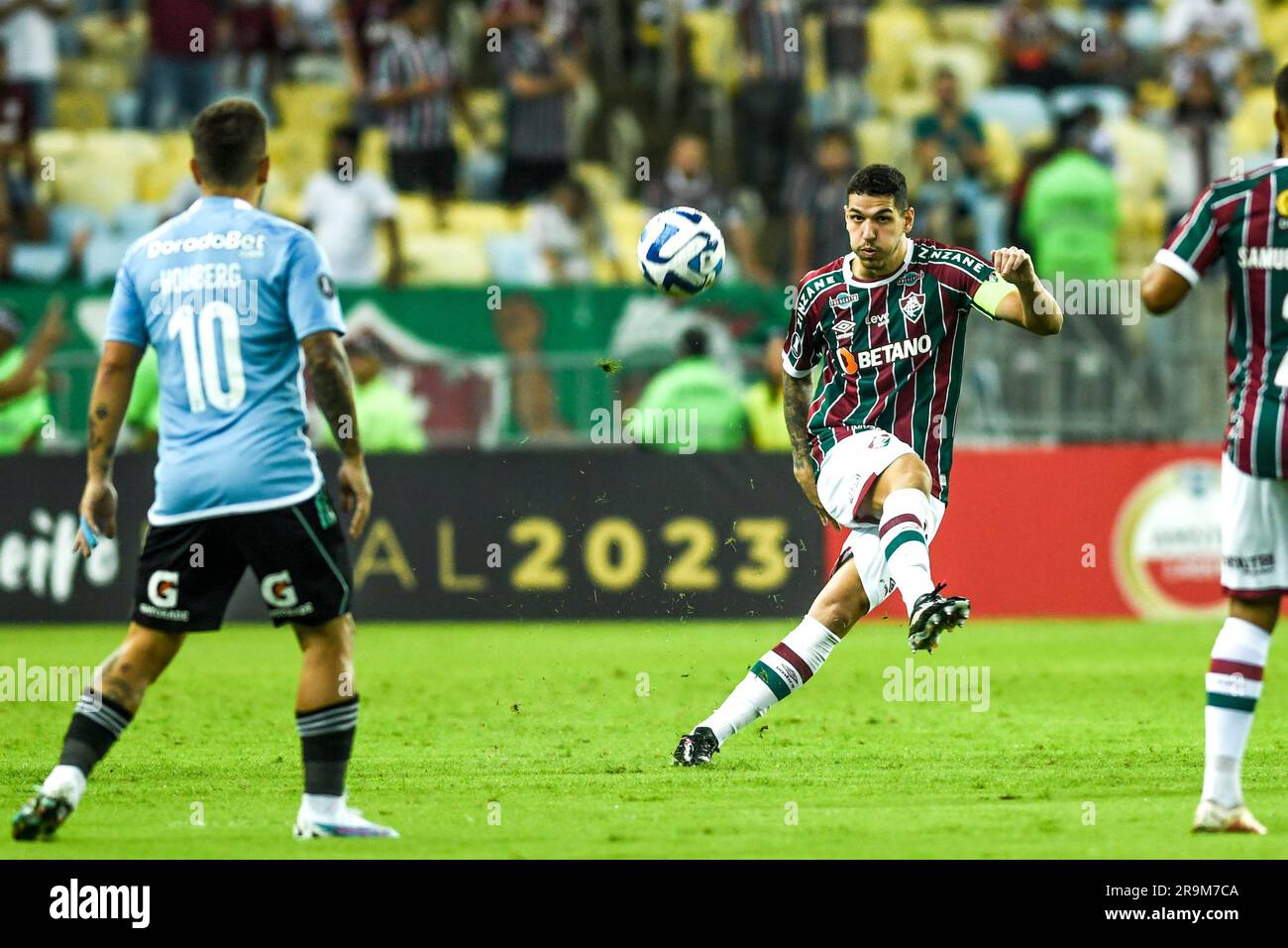Rio De Janeiro, Brazil. 27th June, 2023. Nino (Defender) during ...