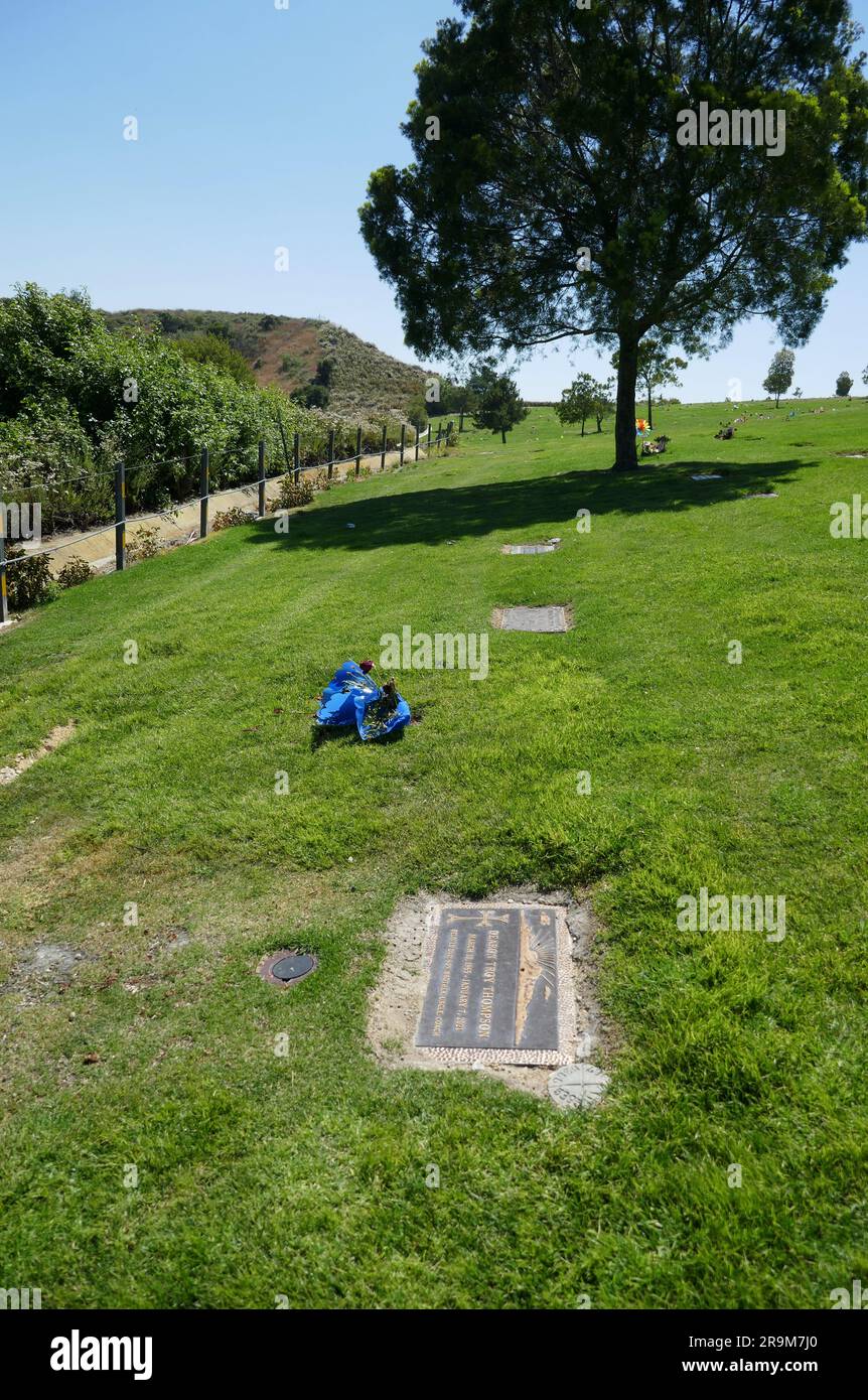 Covina Hills, California, USA 26th June 2023 Actor/Rapper Dearon 'Deezer D' Thompson Grave in ...