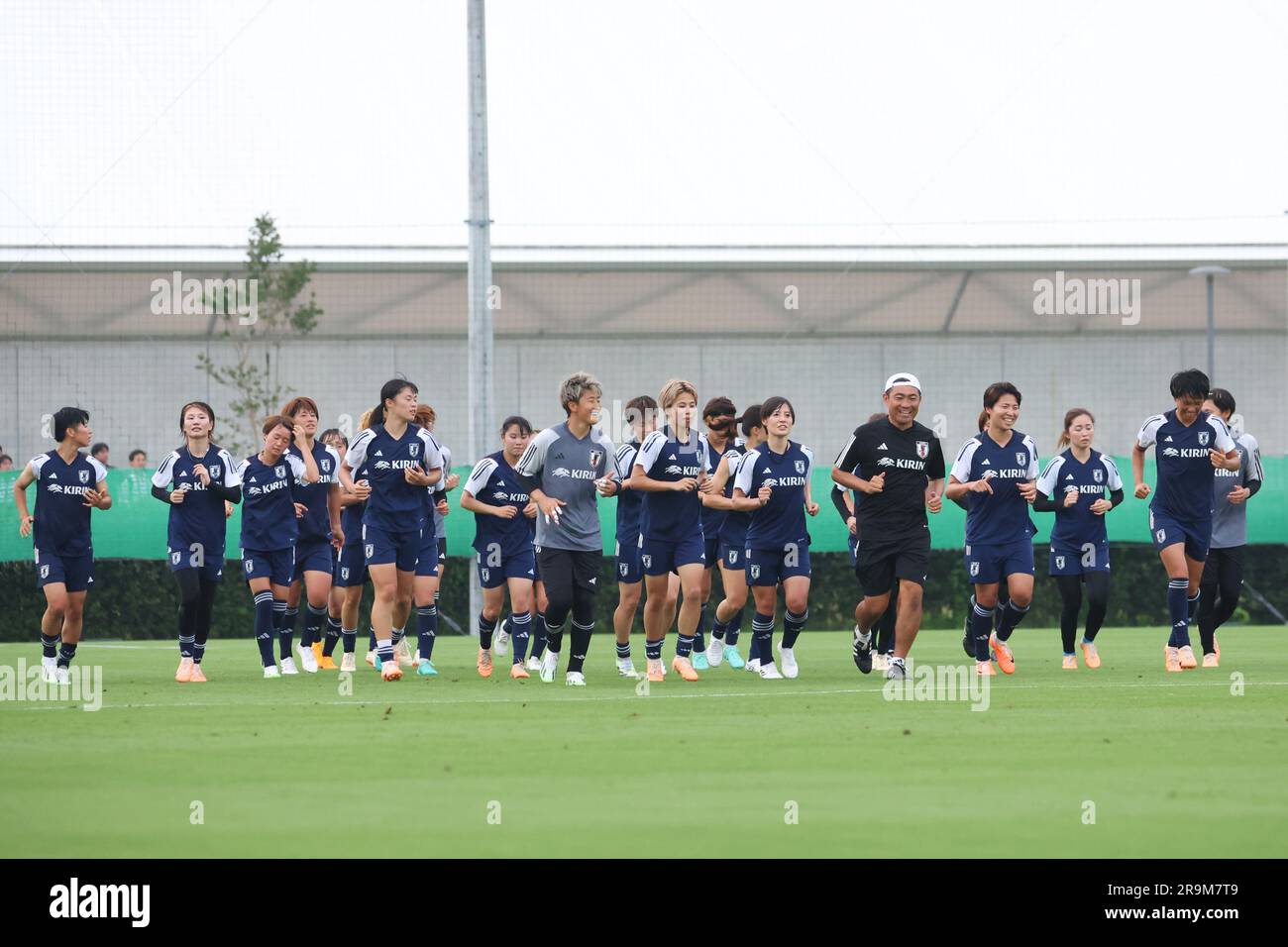 Chiba, Japan. 27th June, 2023. Japan Women's team group Football/Soccer ...