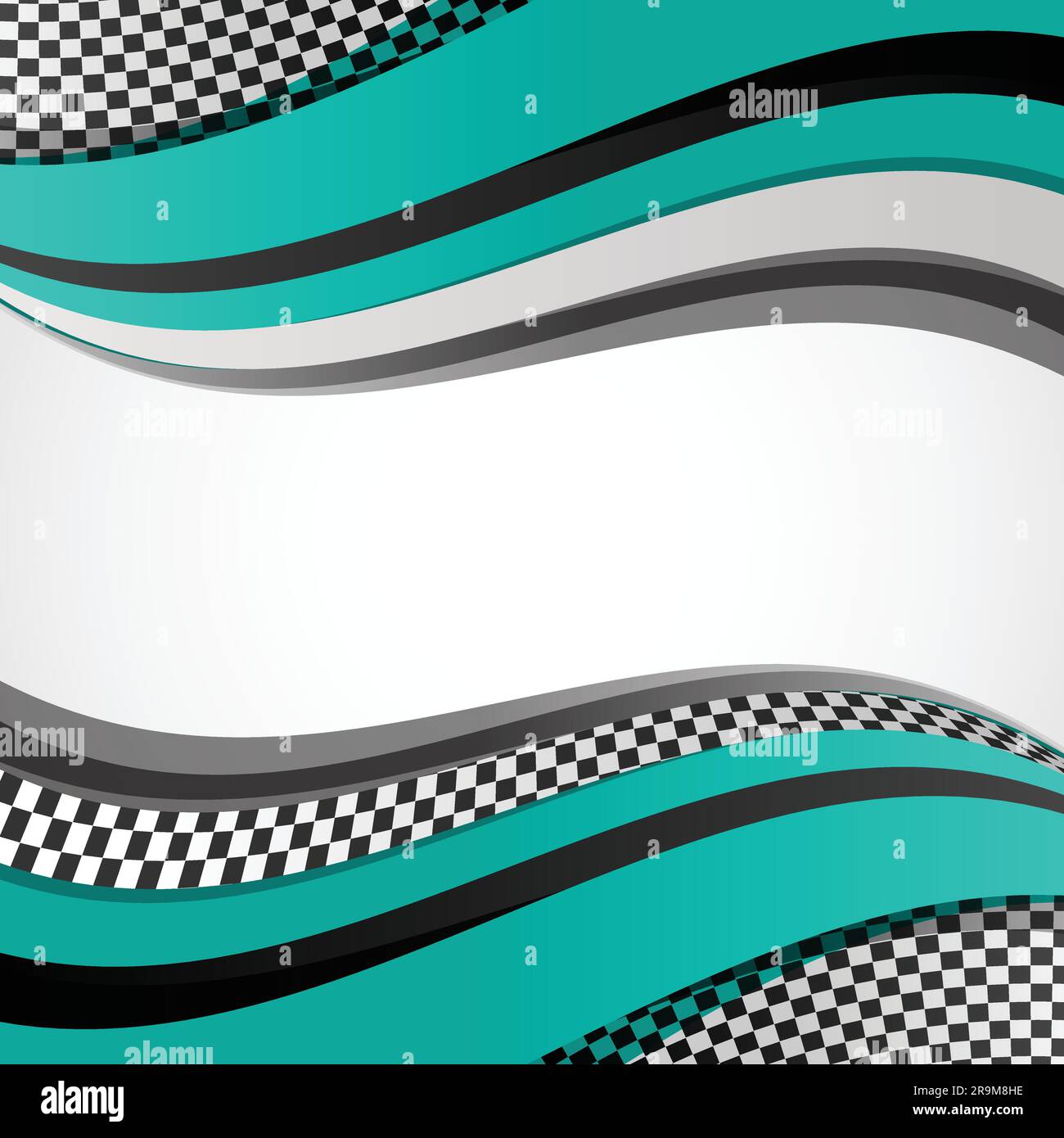 Blue and white checkered flags Stock Vector Images - Alamy