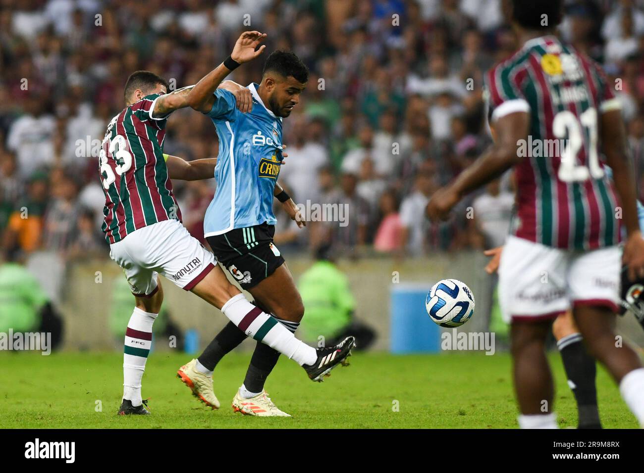 Rio De Janeiro, Brazil. 27th June, 2023. Nino (Defender) during ...