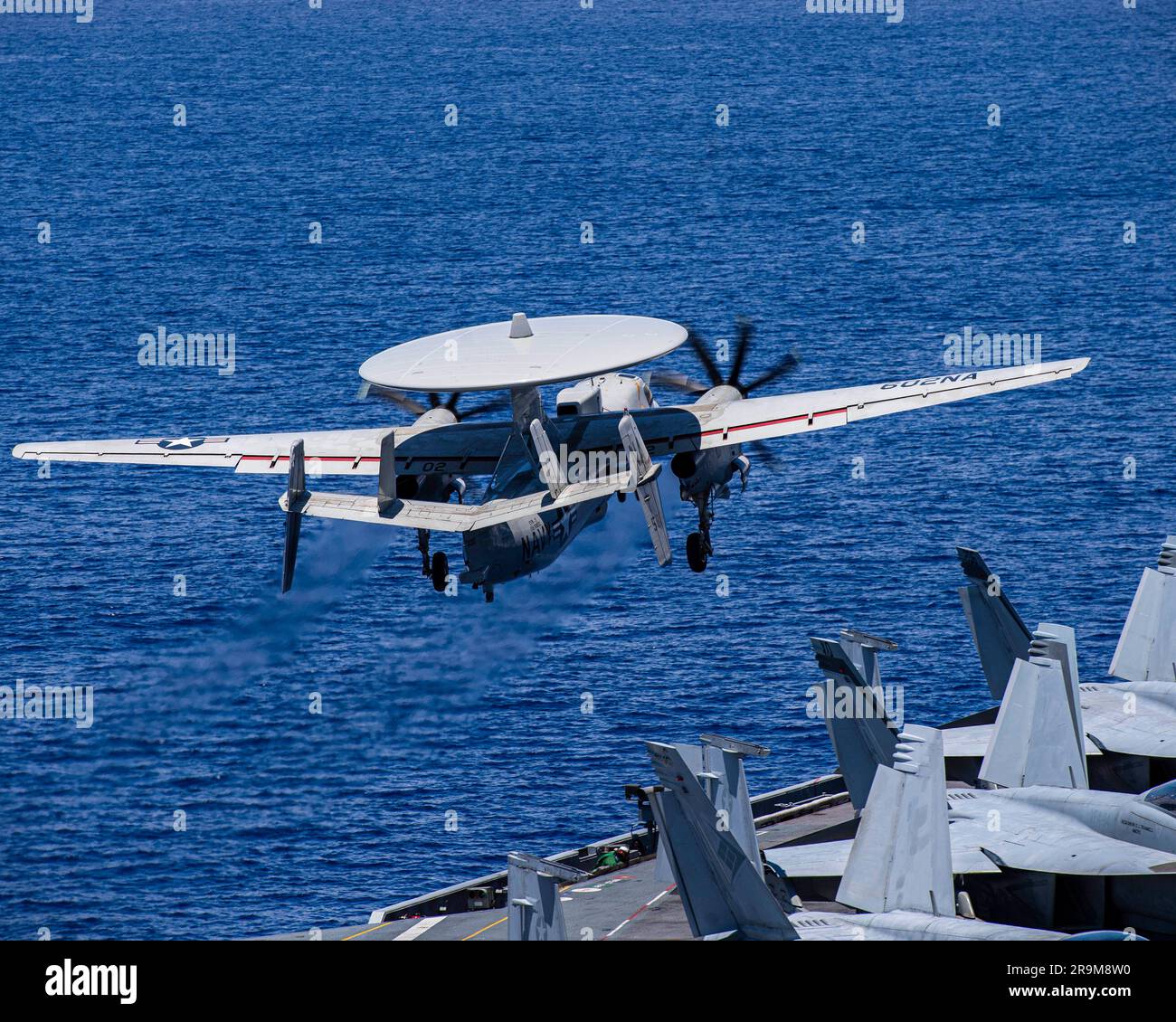 230626-N-MH015-2096 PACIFIC OCEAN (June 26, 2023) An E-2C Hawkeye from ...
