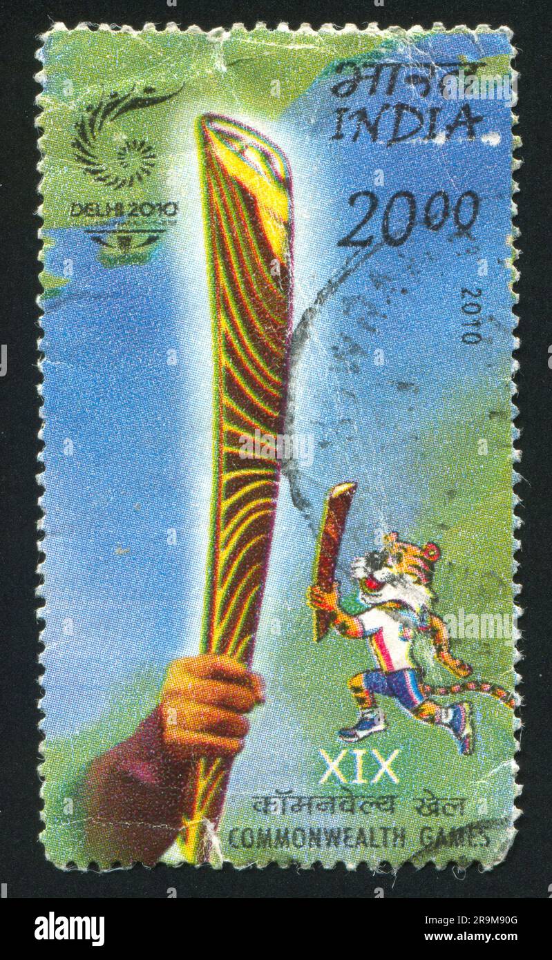 INDIA - CIRCA 2010: stamp printed by India, shows Talisman of XIX ...