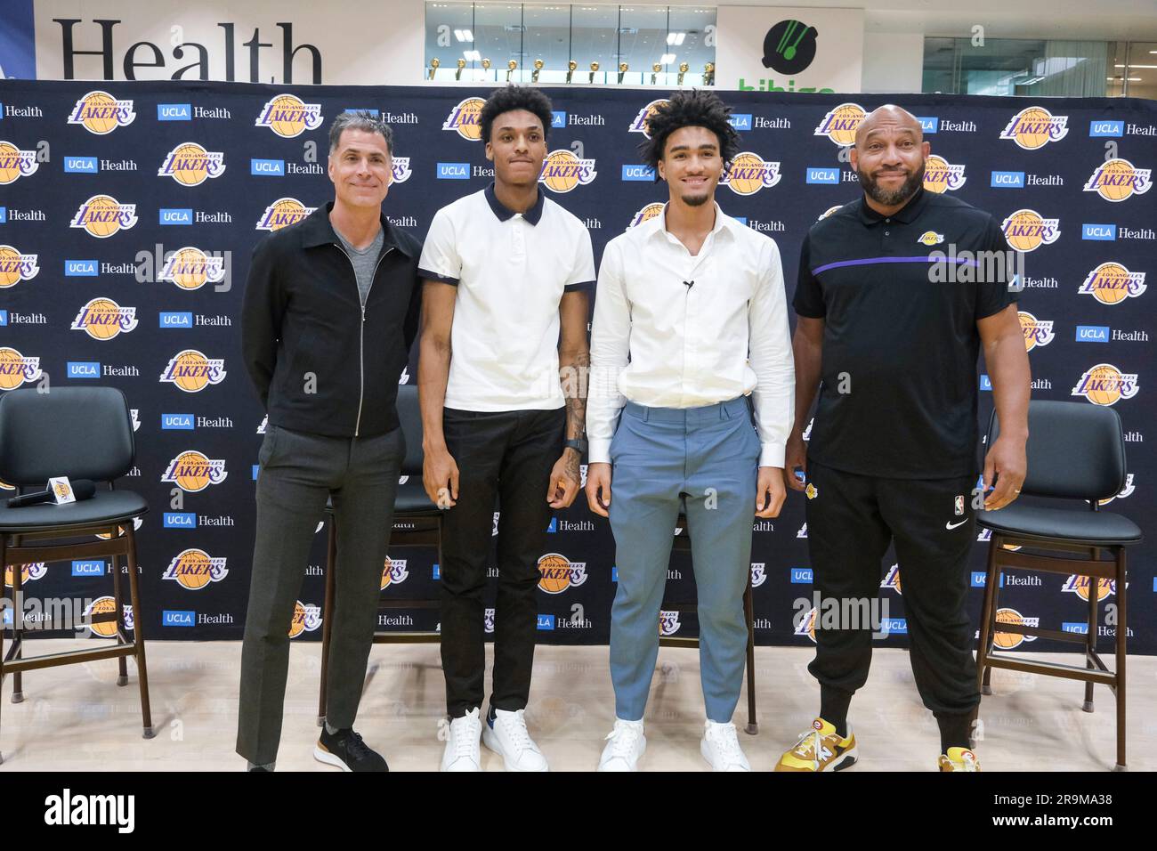 Los Angeles, United States. 27th June, 2023. Los Angeles Lakers new ...