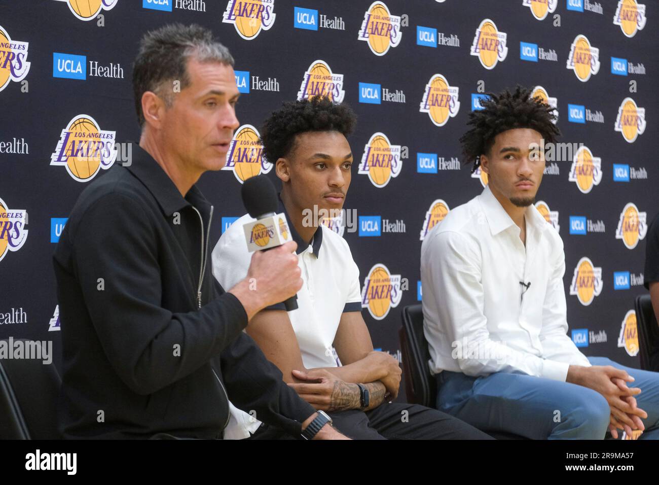 Los Angeles, United States. 27th June, 2023. Los Angeles Lakers new ...