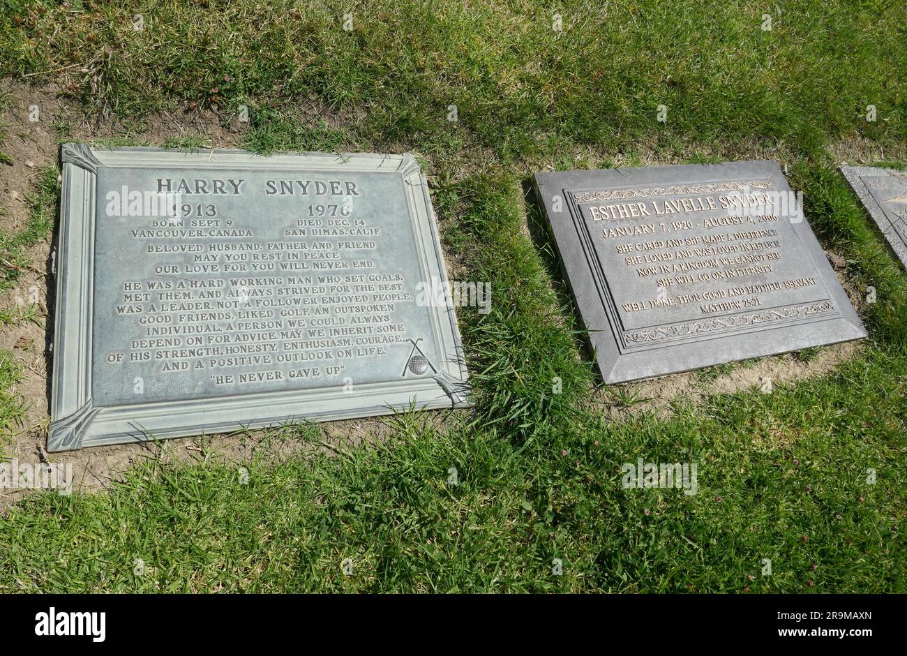 Covina Hills, California, USA 26th June 2023 In N Out Burger Restaurants Founders Harry Snyder ...