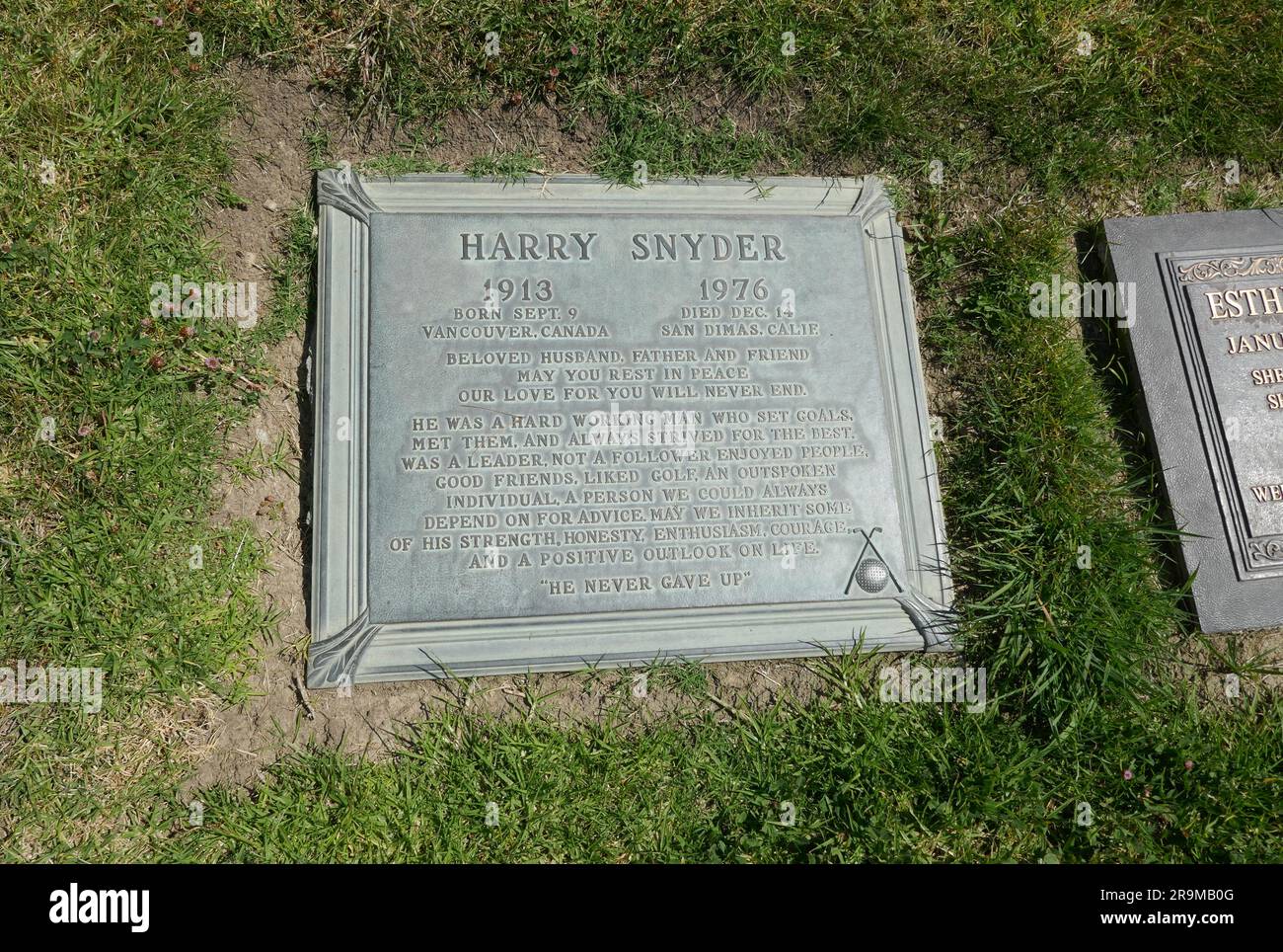 Covina Hills, California, USA 26th June 2023 In N Out Burger Restaurants Founders Harry Snyder ...