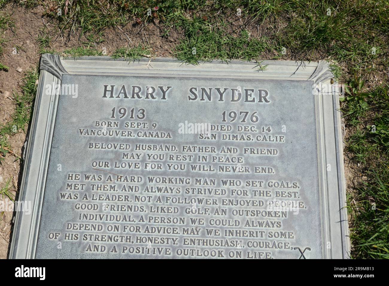 Harry snyder in n out hi-res stock photography and images - Alamy