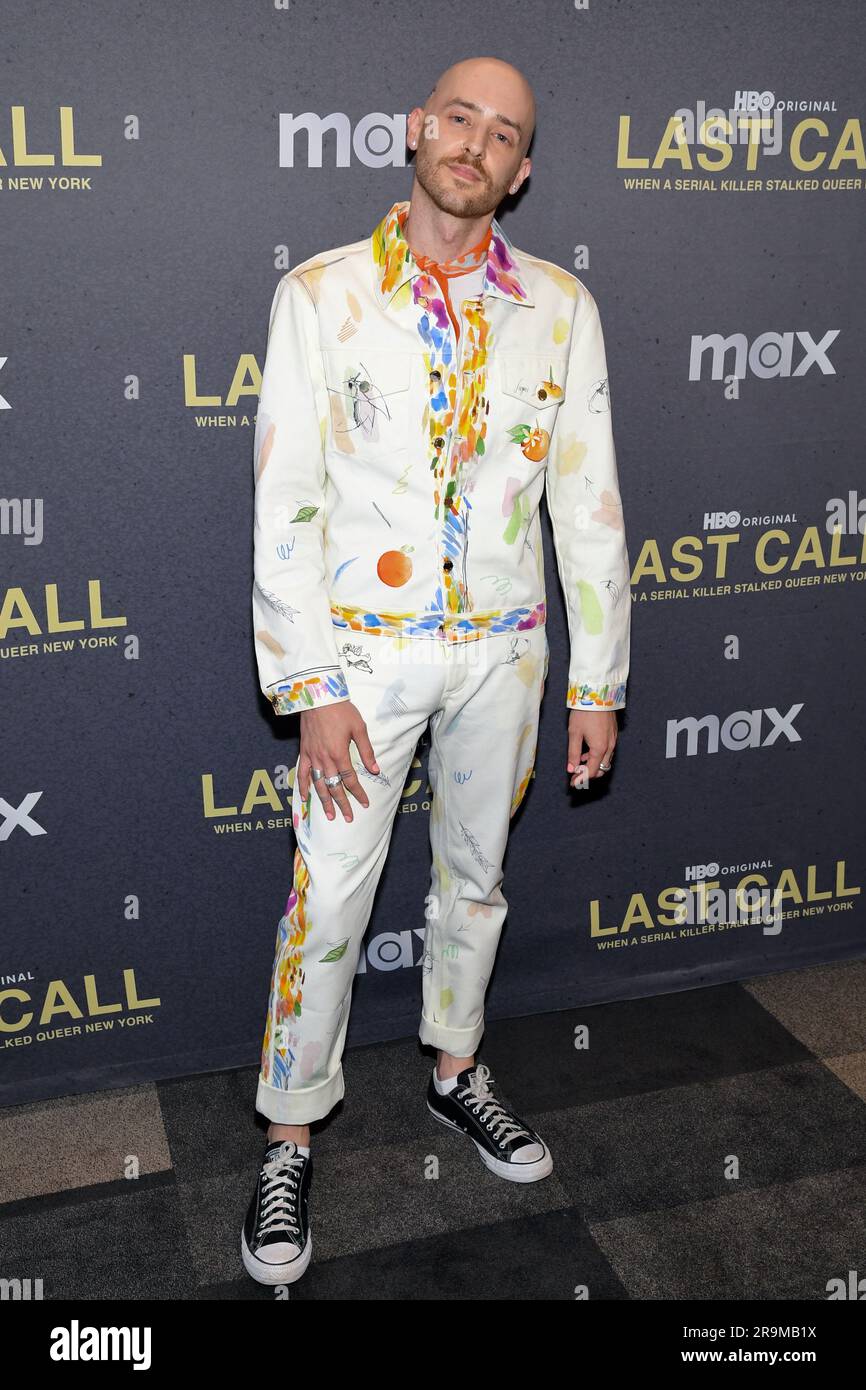 New York, USA. 27th June, 2023. Anthony Caronna attending 'Last Call ...