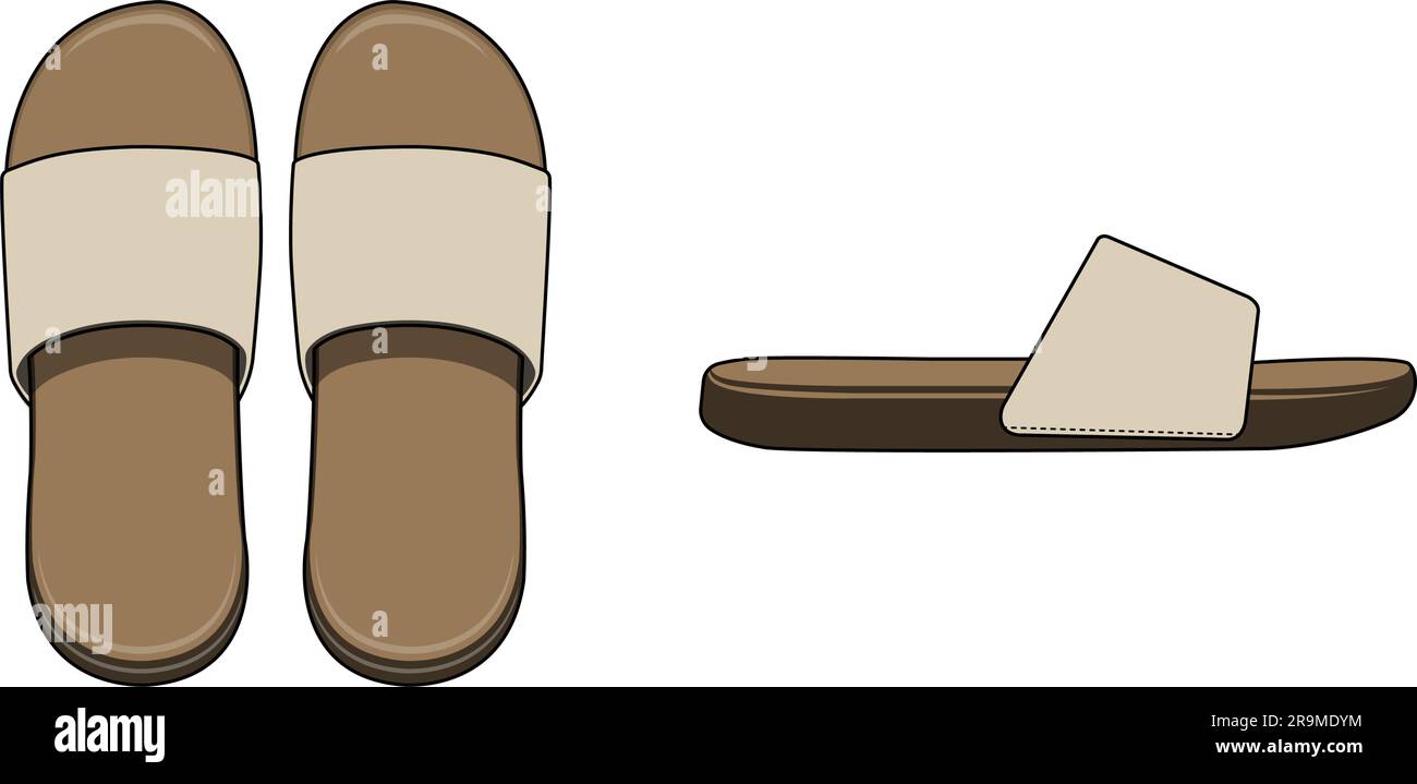 Sandals Stock Vector Images - Alamy