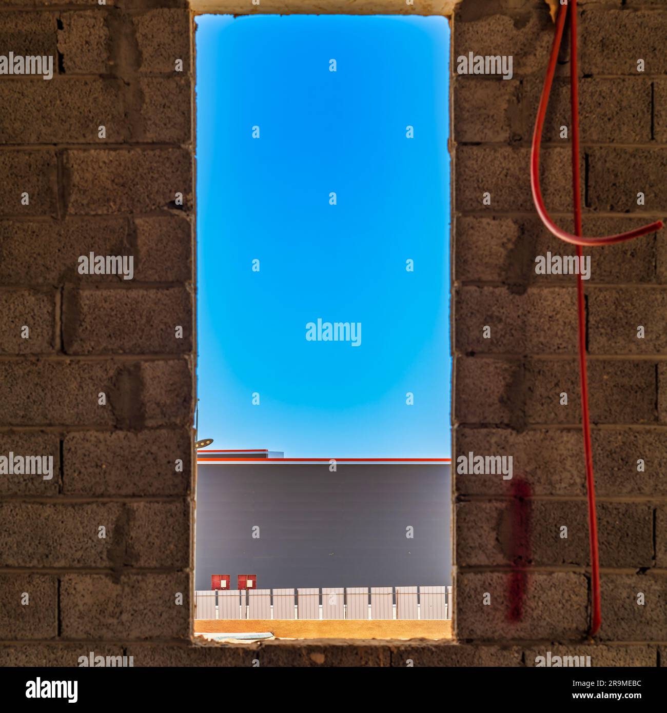 Inside - Looking Out Stock Photo - Alamy