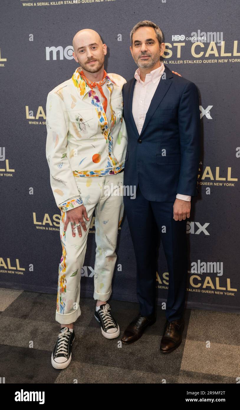 Anthony Caronna and Howard Gertler attend premiere of HBO documentary ...